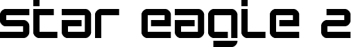 Star Eagle 2 3D font | Fonts2u.com