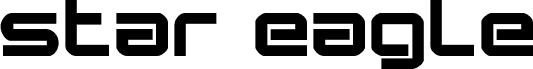 Star Eagle Bold font