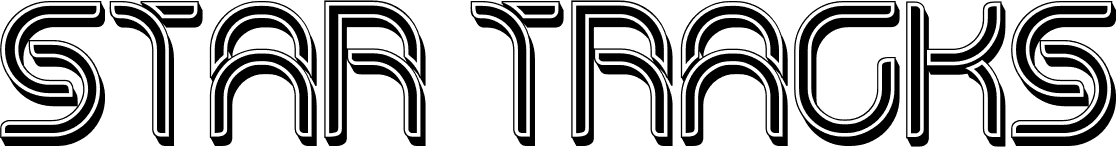 Star Tracks 3D Filled Regular font | Fonts2u.com