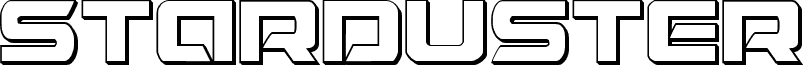 Starduster Expanded font