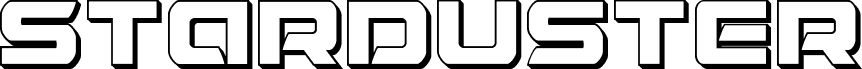 Starduster Expanded font