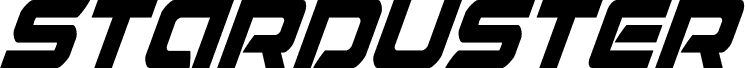 Starduster Expanded font