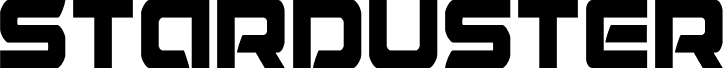 Starduster Expanded font