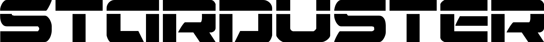 Starduster Laser Regular font | Fonts2u.com