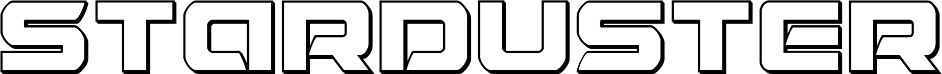 Starduster Outline font | Fonts2u.com