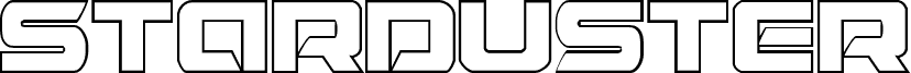 Starduster Expanded font