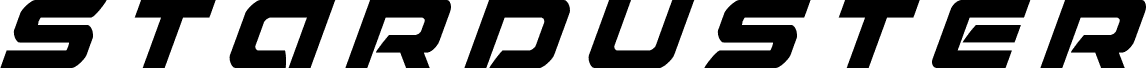 Starduster Expanded font