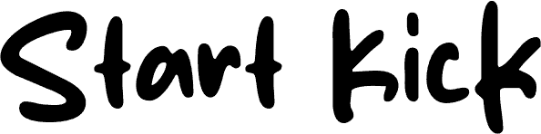 Start Kick font | Fonts2u.com