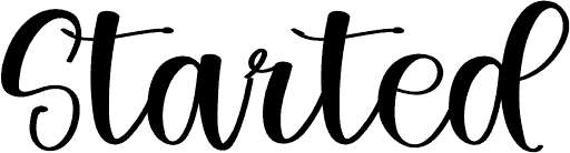 Started font | Fonts2u.com
