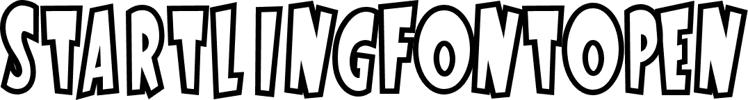 StartlingFontOpen font | Fonts2u.com