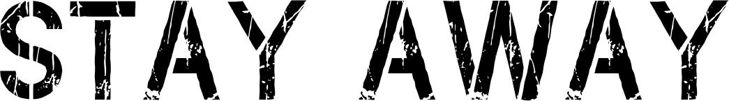 Stay Away Demo font | Fonts2u.com