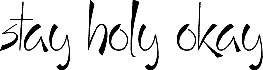 Stay Holy Okay font | Fonts2u.com