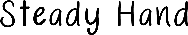 SteadyHand Regular font | Fonts2u.com