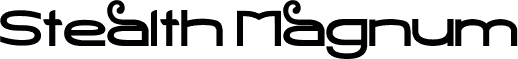 Stealth Magnum font | Fonts2u.com