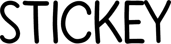 STICKEY font | Fonts2u.com
