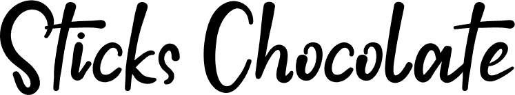 Sticks Chocolate font | Fonts2u.com