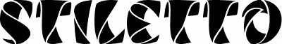 Stiletto Silver font | Fonts2u.com