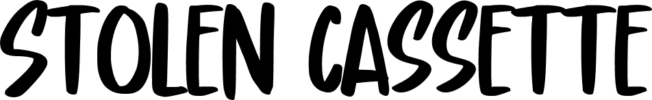 Stolen Cassette font | Fonts2u.com