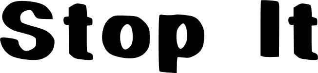 Stop It font | Fonts2u.com