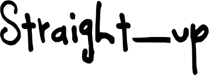 Straight_up font | Fonts2u.com