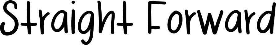 StraightForward Regular font | Fonts2u.com