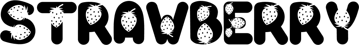 Strawberry font | Fonts2u.com
