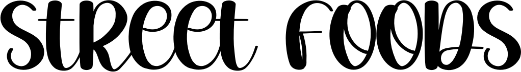 Street Foods font | Fonts2u.com