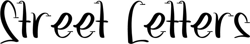 Street Letters Demo font