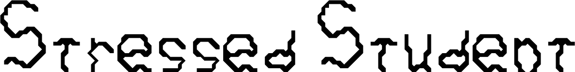 Stressed Student Regular font | Fonts2u.com