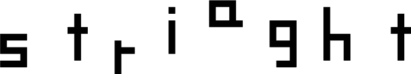 striaght Regular font | Fonts2u.com