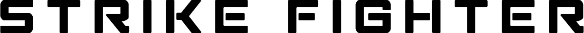 Strike Fighter Bold font | Fonts2u.com