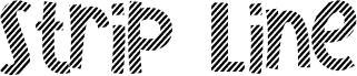 Strip Line font | Fonts2u.com