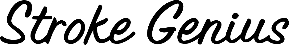 Stroke Genius font | Fonts2u.com