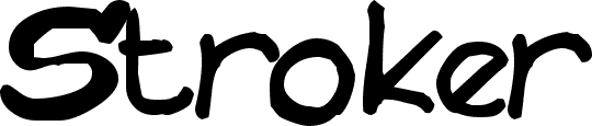 Stroker font