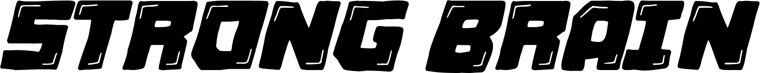 Strong Brain font