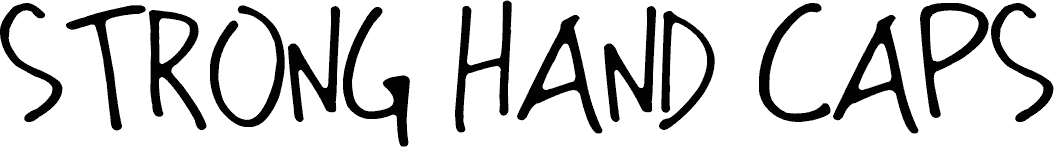 Strong Hand Caps font | Fonts2u.com