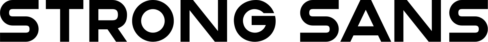 Strong Sans Regular font