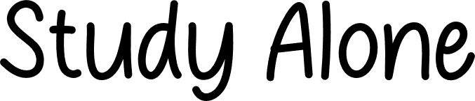 Study Alone font | Fonts2u.com