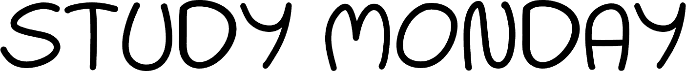 Study Monday písmo | Fonts2u.com