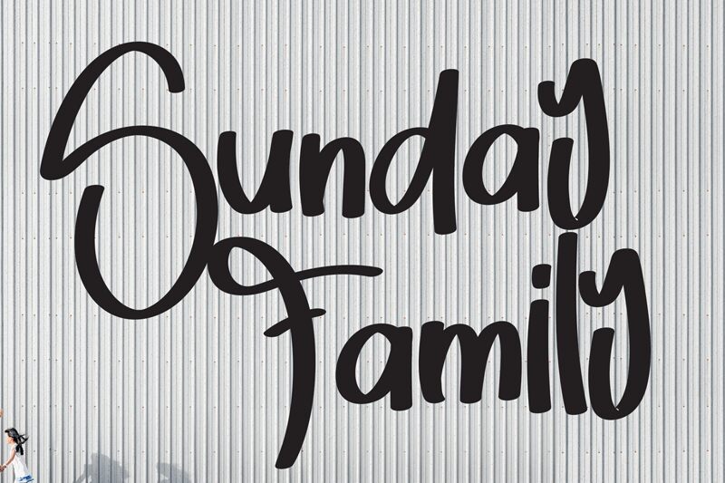 Sunday Family font