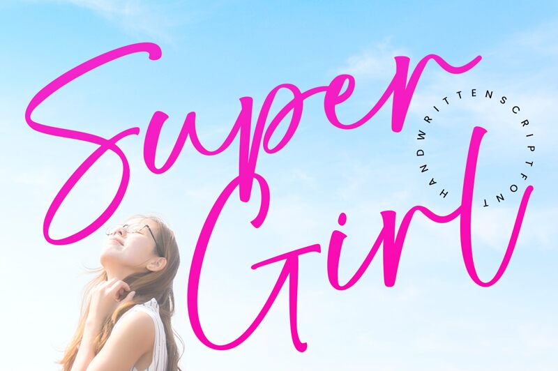 Super Girl font | Fonts2u.com