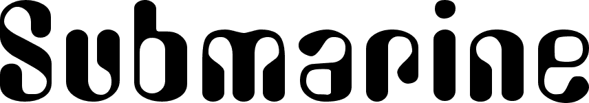 Submarine font | Fonts2u.com