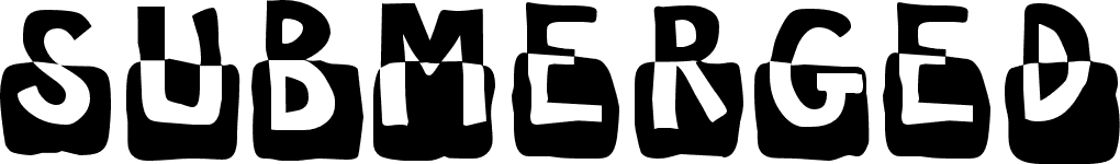 Submerged fuente | Fonts2u.com