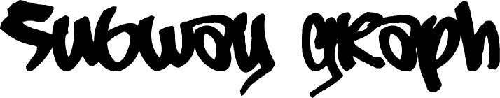 Subway graph font | Fonts2u.com