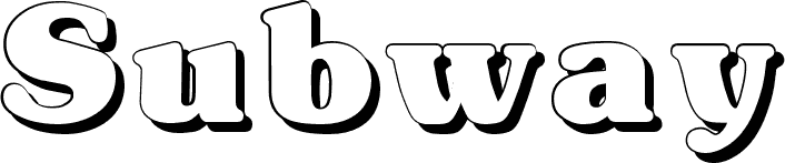 Subway Shadow font | Fonts2u.com