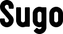Sugo UltraLight font