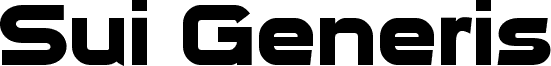 Sui Generis Italic font | Fonts2u.com
