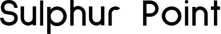 Sulphur Point Regular font | Fonts2u.com