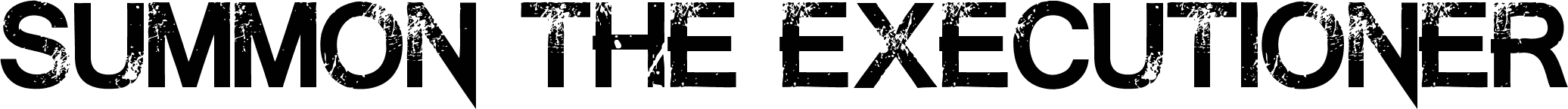 Summon the Executioner Regular font | Fonts2u.com