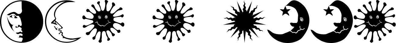 Sun n Moon font